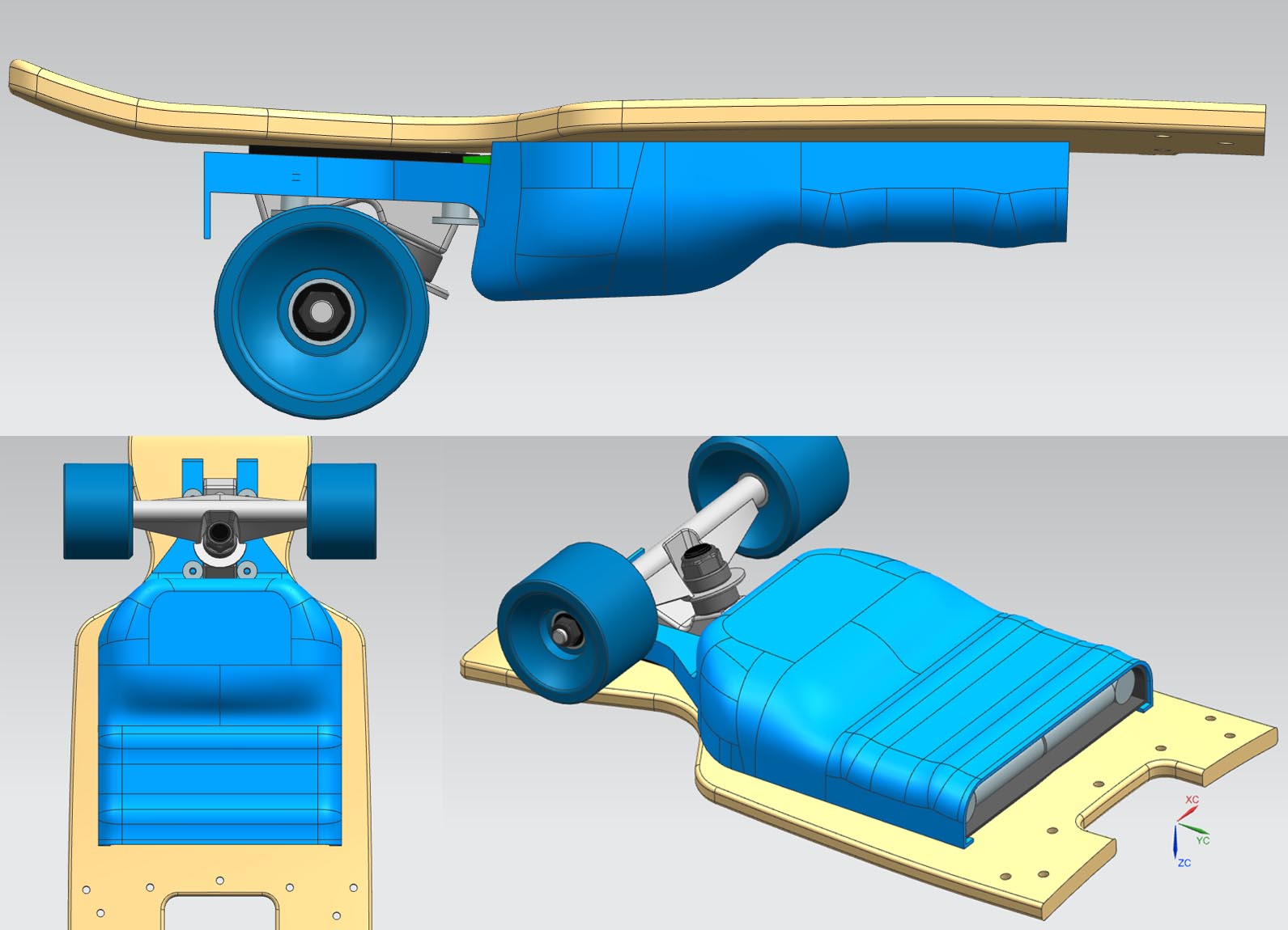 BoardUp Product Roadmap - BoardUp: The Compact longboard for travel